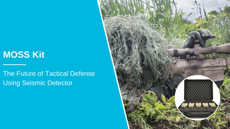 MOSS Kit: The Future of Tactical Defense Using Seismic Detector